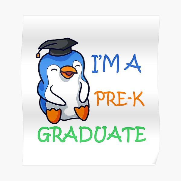 "Cute Preschool Graduation I'm a Pre-K Graduate Kids | I'm a Pre-K ...