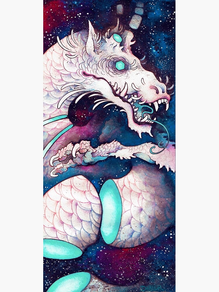 "Broken Dragon" Poster for Sale by DablurArt | Redbubble
