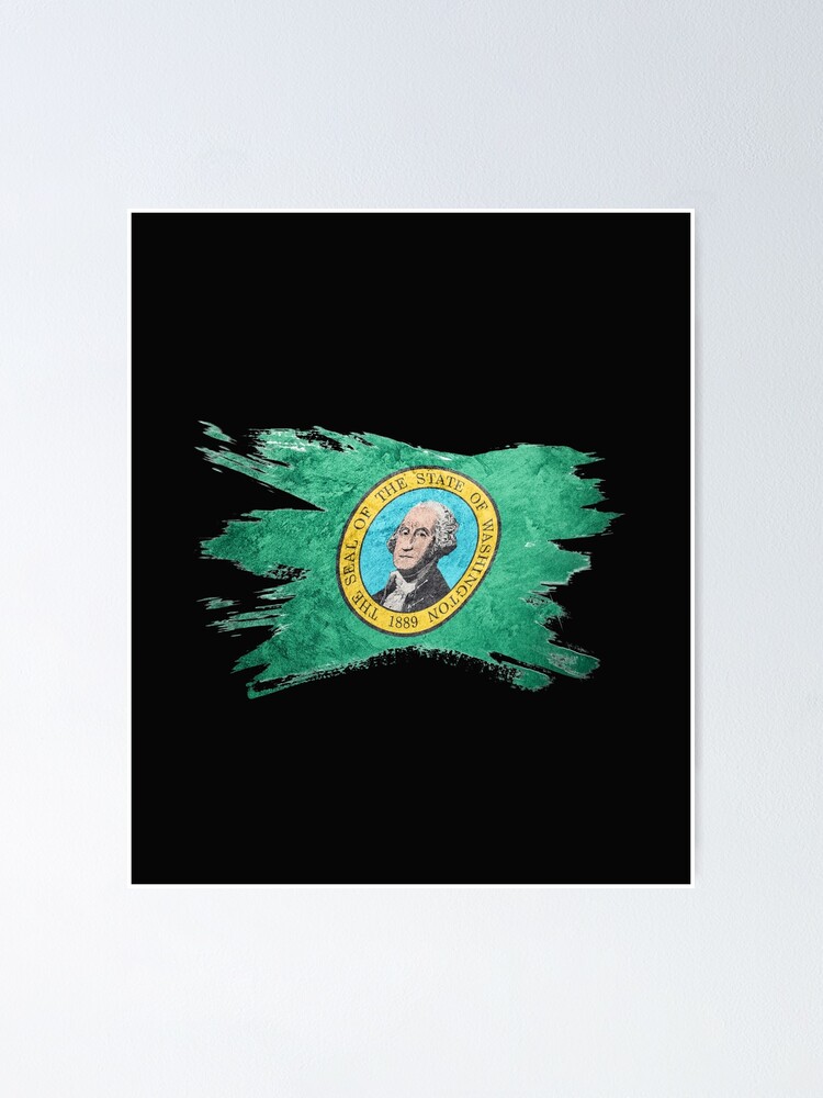 "Washington State, USA. Evergreen State, Emerald City, Alki. Abstract ...