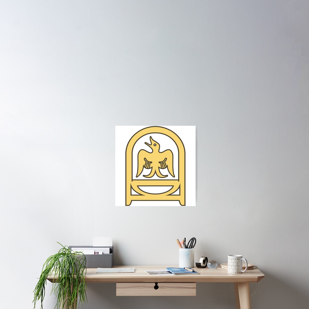 "Golden Guard Sigil" Poster for Sale by javvie | Redbubble