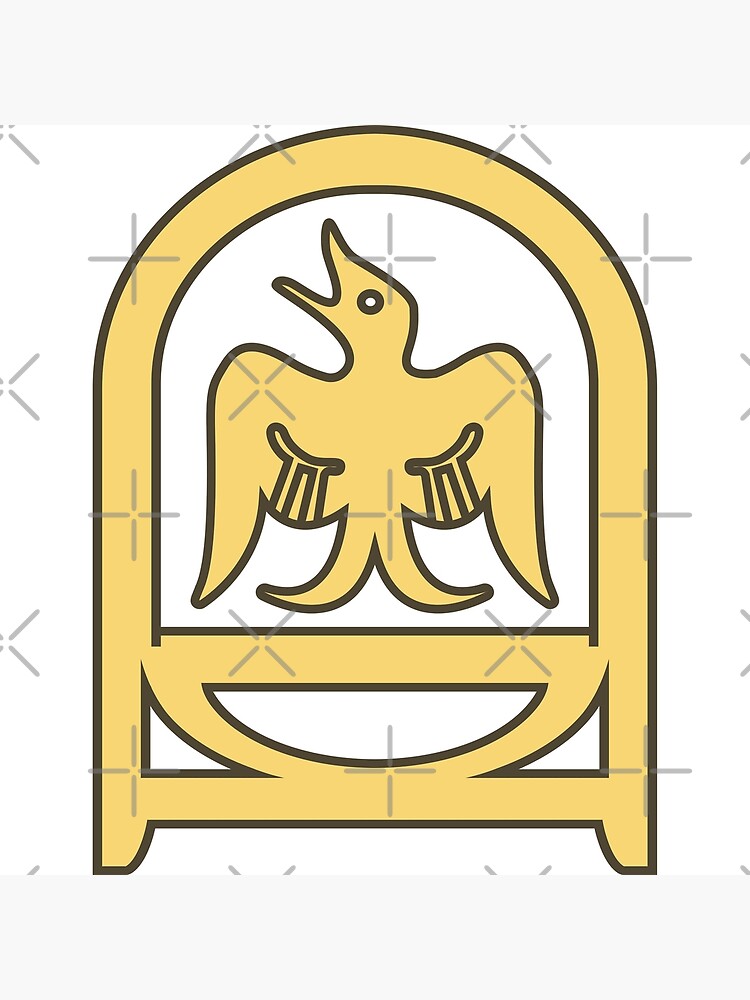 "Golden Guard Sigil" Poster for Sale by javvie | Redbubble