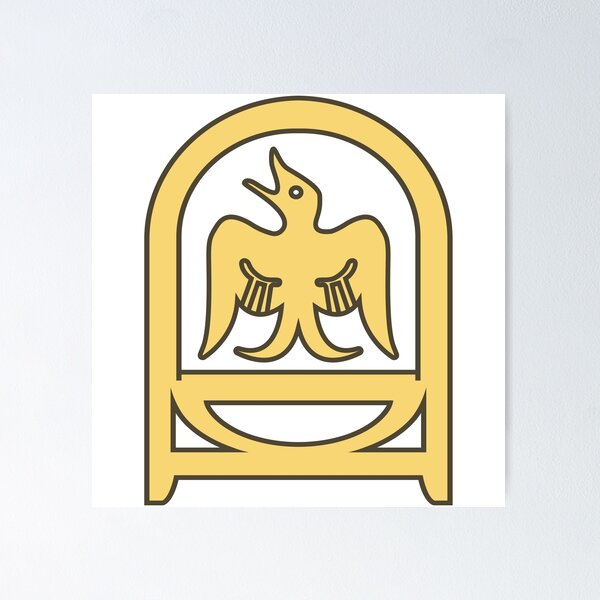 "Golden Guard Sigil" Poster for Sale by javvie | Redbubble