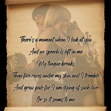 "Xena & Gabrielle Poem" Poster for Sale by CharXena | Redbubble