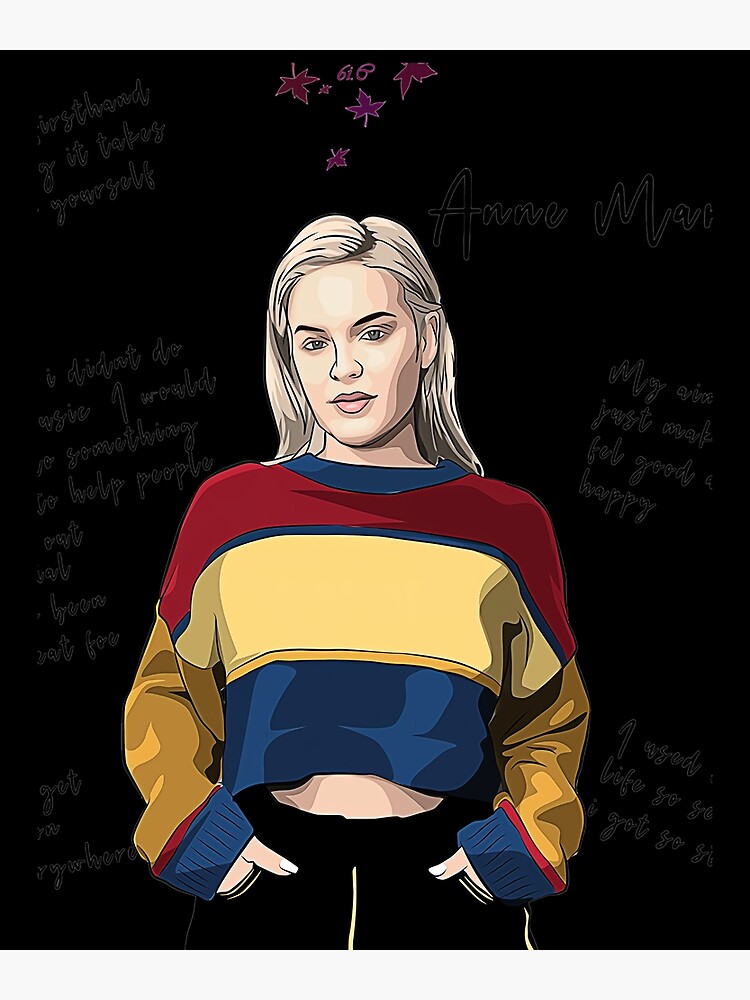 "Anne Marie Singer Beautiful" Poster for Sale by Amorybrand | Redbubble
