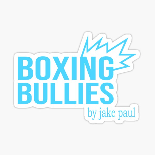 "Boxing Bullies By Jake Paul" Sticker by Botixo | Redbubble