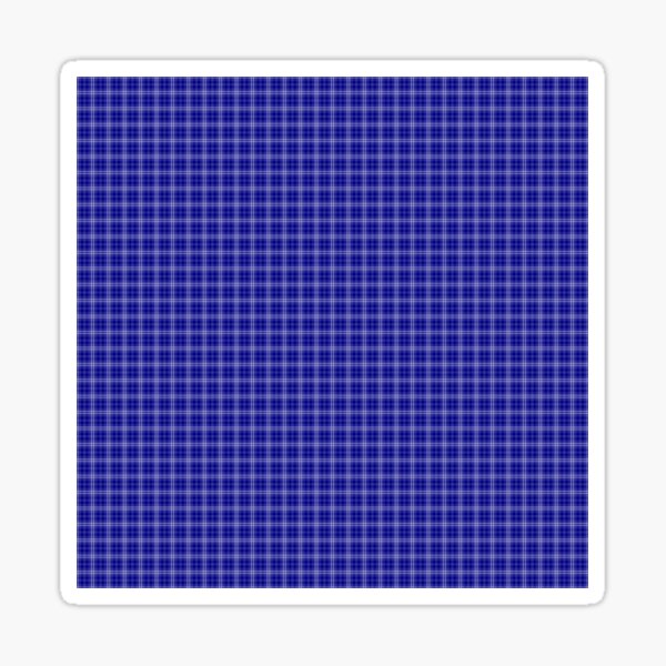 "Classic Small Navy Blue Tartan Check Check Pattern" Sticker for Sale ...