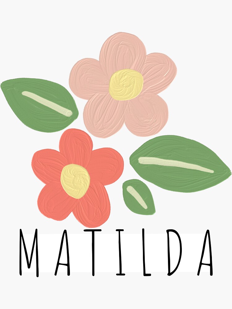 "Matilda Harry Styles Harry's House" Sticker for Sale by dazeyydesign ...