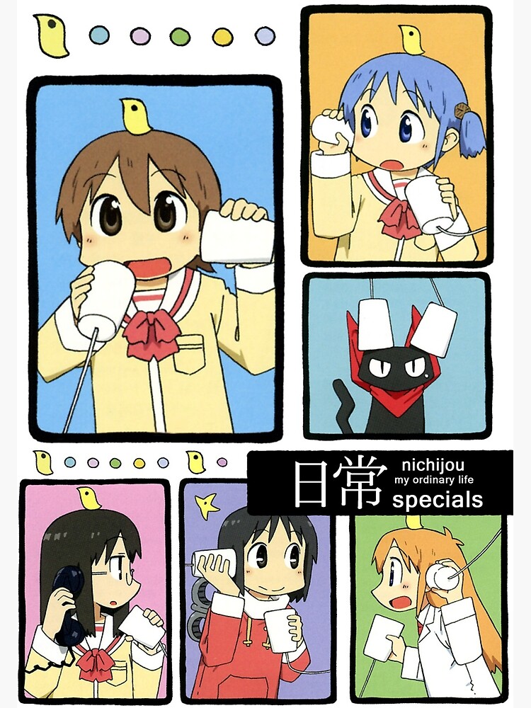"Nichijou - poster" Poster for Sale by BaryonyxStore | Redbubble