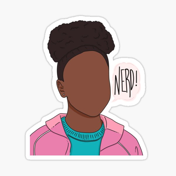 Pegatina «Stranger things Nerd - erica sinclair» de MomosDrawing ...