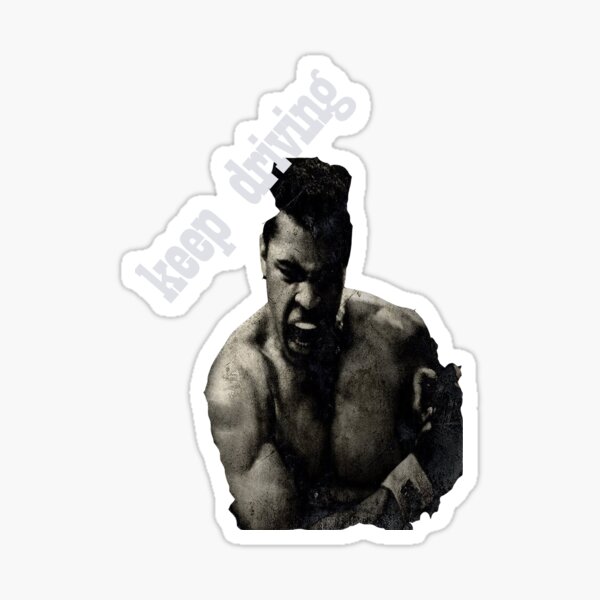 "keep driving" Sticker for Sale by STANFORT | Redbubble