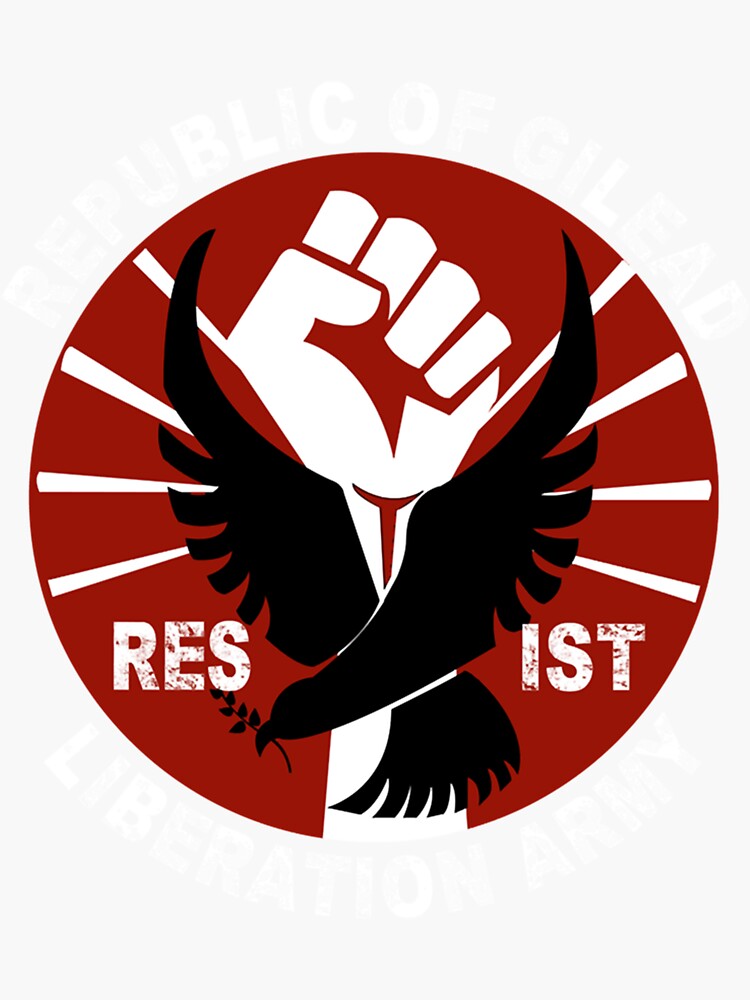 "Tale Gilead Liberation Army logo " Sticker for Sale by Fed-UpFrannie ...