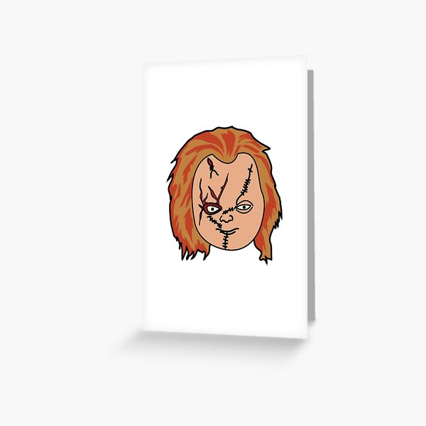 "Chucky" Greeting Card by jjammess | Redbubble