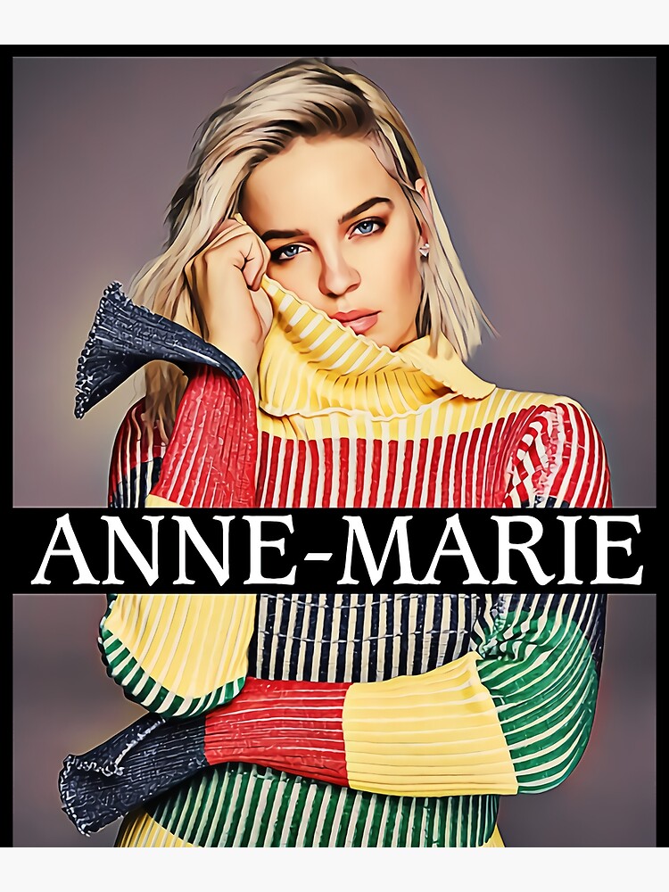 "Anne Marie Singer Beautiful" Poster for Sale by Amorybrand | Redbubble