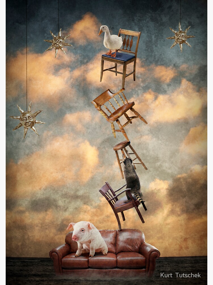 "The secret lives of Gerda, the goose, Ricky, the racoon, and Pogo, the ...