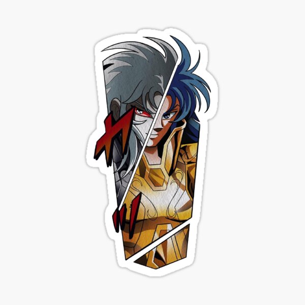"saint seiya" Sticker for Sale by stefranco | Redbubble