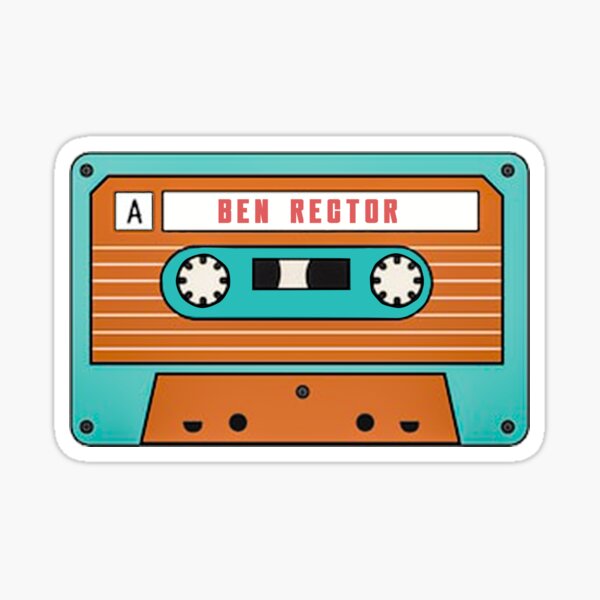 "ben rector" Sticker for Sale by Starboydz | Redbubble