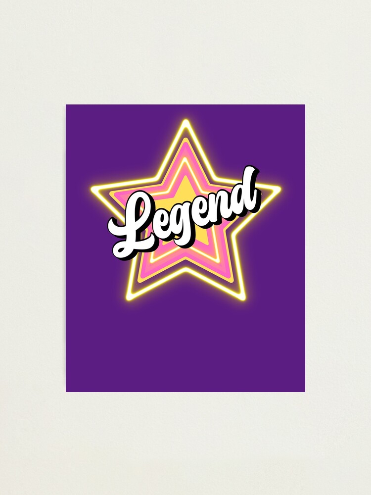 "Legendary Legend Star, Legend Star, Drag Race" Photographic Print for ...