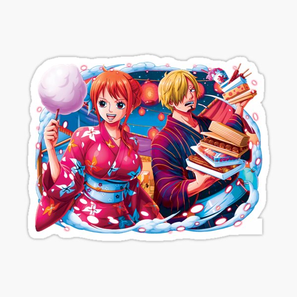 "Girls Beautiful Nami Art" Sticker for Sale by Starlashop | Redbubble