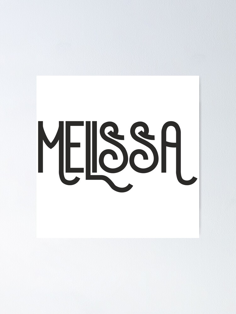 "Melissa Name, Melissa Calligraphy, Gift for Melissa, Custom Gift ...