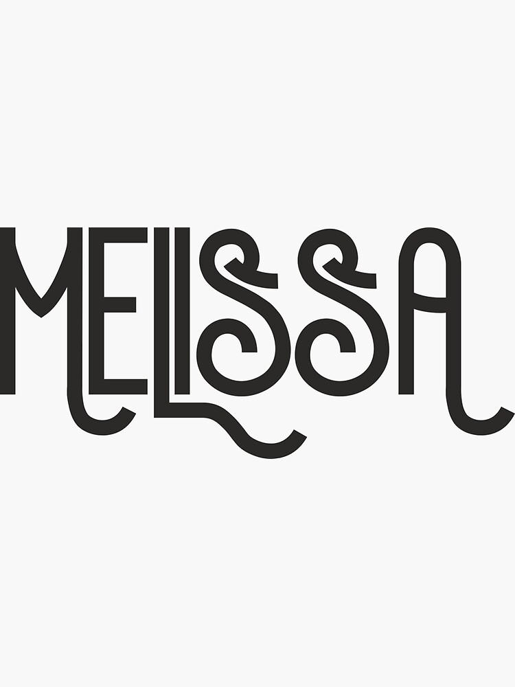 "Melissa Name, Melissa Calligraphy, Gift for Melissa, Custom Gift ...