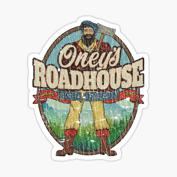 "Oney's Roadhouse 1938" Sticker for Sale by AstroZombie6669 | Redbubble