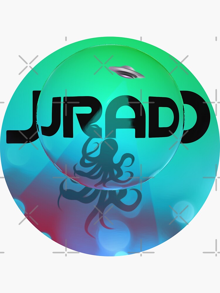 "JRAD - Marble" Sticker for Sale by Trigger413 | Redbubble