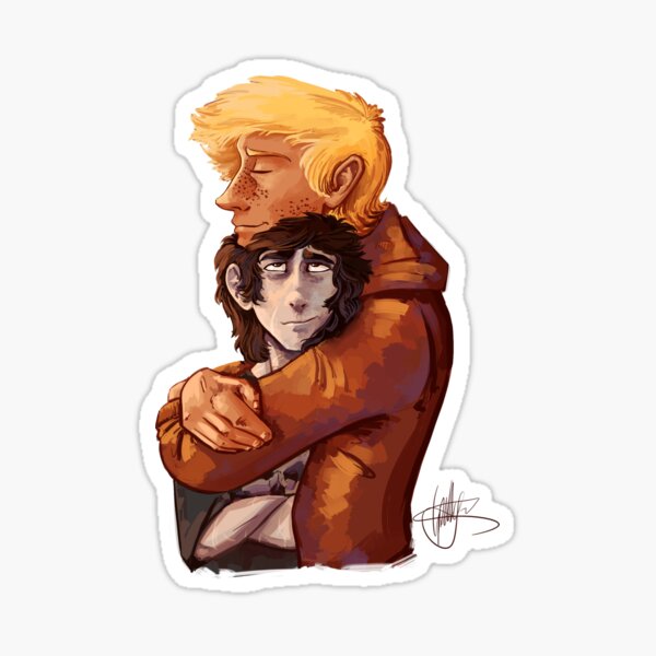"Will Cuddles Nico" Sticker by CrossRoadArt | Redbubble