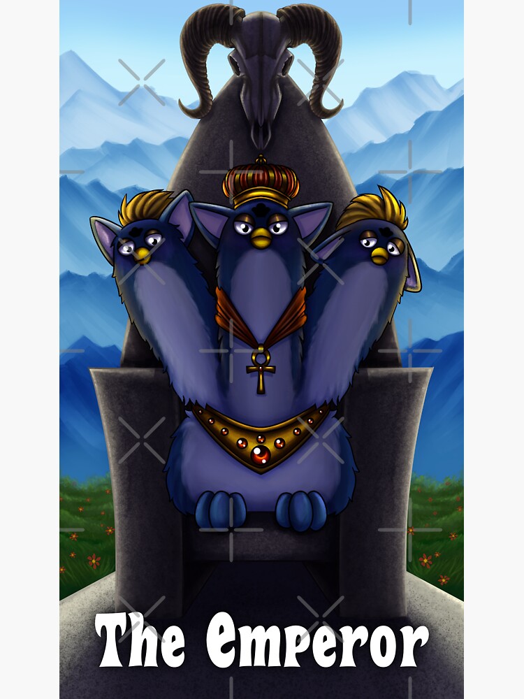 "The Emperor" Sticker for Sale by Sugar-Junkie | Redbubble
