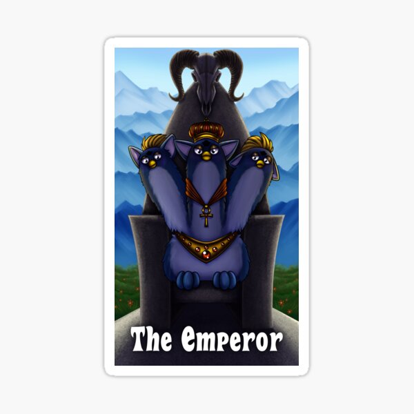 "The Emperor" Sticker for Sale by Sugar-Junkie | Redbubble