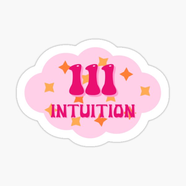 "Angel Number 111" Sticker for Sale by socialbylindsay | Redbubble