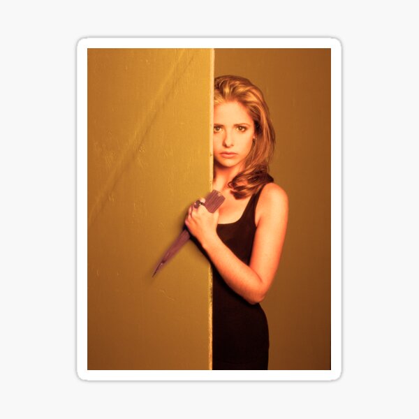 "Buffy" Sticker for Sale by TobyLozandro | Redbubble