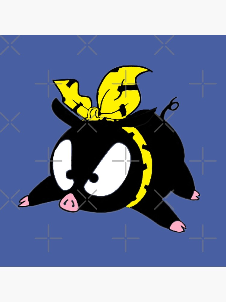 "ORIGINAL HQ Pig from Ranma 1/2 P-Chan, Peechan ORIGINAL BY CRUSHART1 ON REDBUBBLE" Poster for ...
