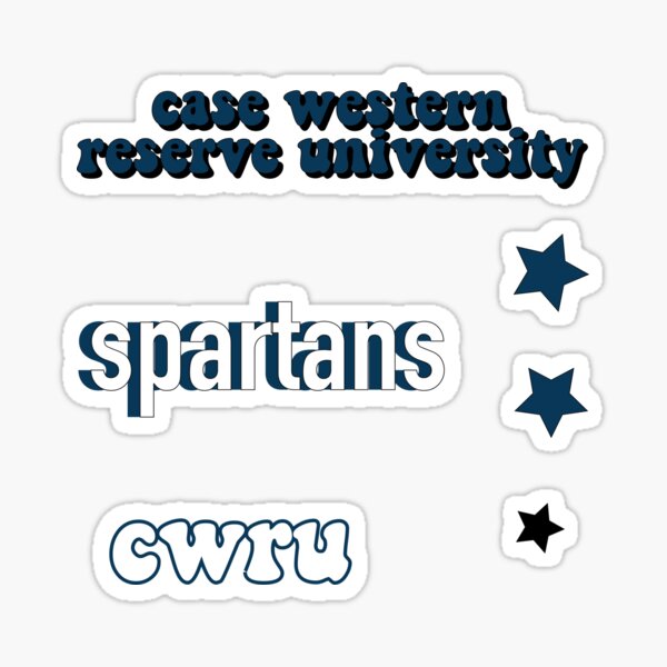 "Case Western Reserve University Sticker Pack" Sticker for Sale by ...