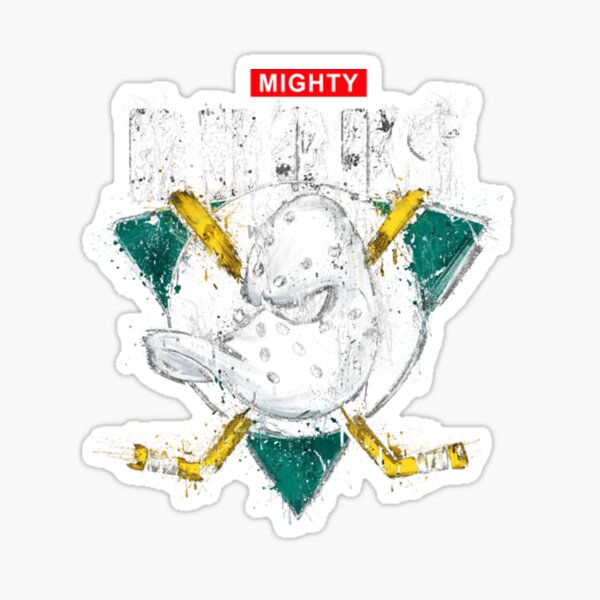 "mighty ducks" Sticker for Sale by kataranxwv | Redbubble