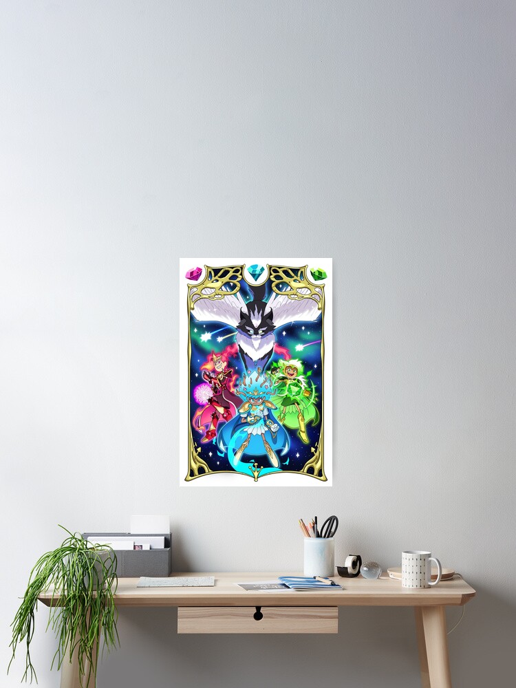 "Magic Knights of Amphibia" Poster for Sale by chromachamelea | Redbubble