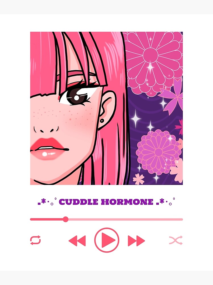 "Cuddle Hormone - Album Cover" Poster for Sale by Mediascape | Redbubble