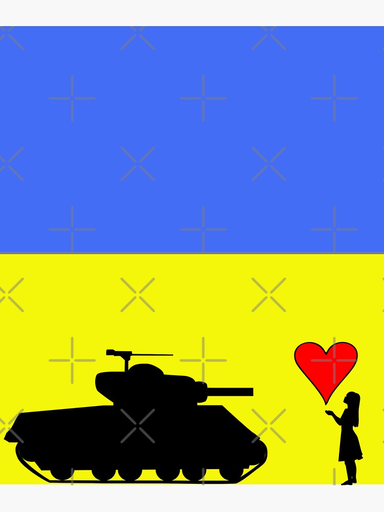 "UKRAINE STOP WAR STOP PUTIN" Sticker for Sale by Duck-Power | Redbubble