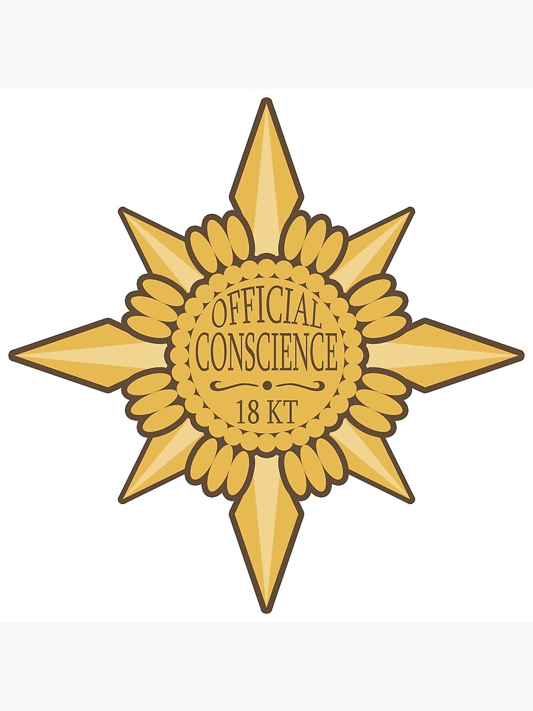 "Official Conscience" Poster for Sale by MrPieCrust | Redbubble
