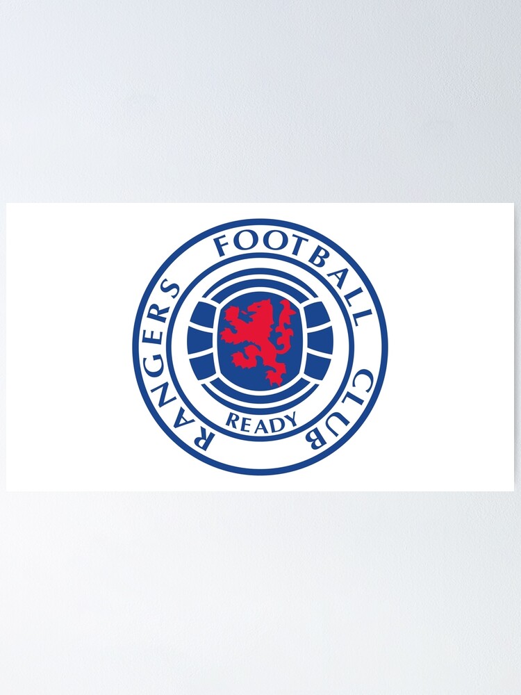 "RANGERS FOOTBALL CLUB" Poster for Sale by Cheburekas05 | Redbubble