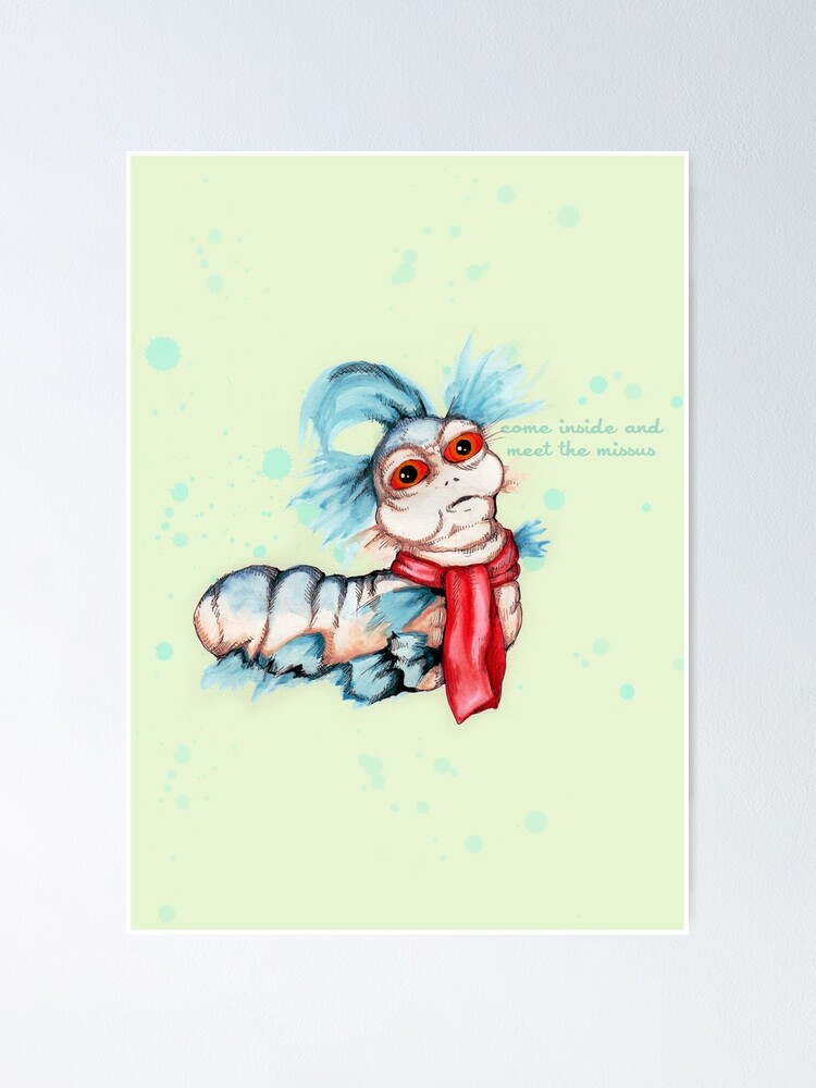 "Worm" Poster by LVBART | Redbubble