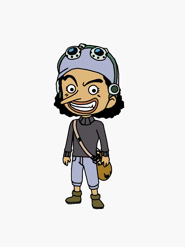 "Casual Usopp" Sticker for Sale by KamboArt | Redbubble