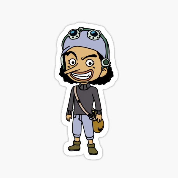 "Casual Usopp" Sticker for Sale by KamboArt | Redbubble