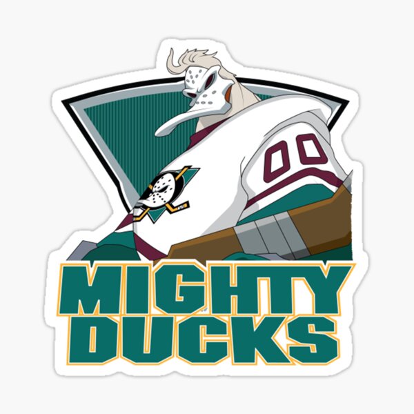"mighty ducks" Sticker for Sale by kataranxwv | Redbubble
