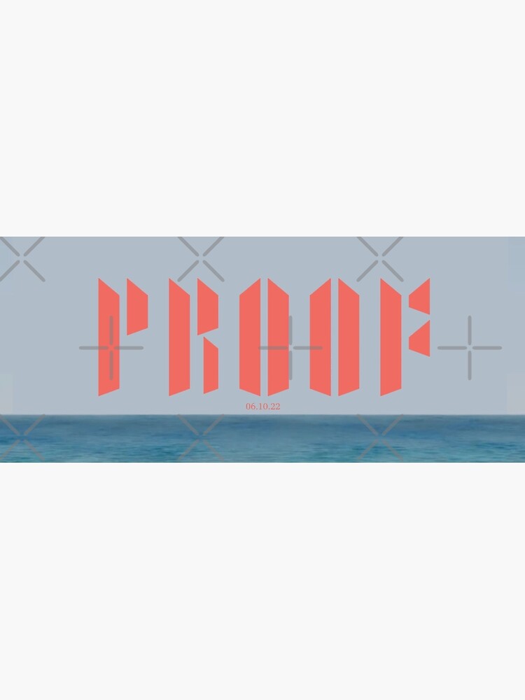 "bts door version 2 bigger logo proof comeback 2022 we are bulletproof ...