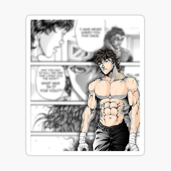 "Baki hanma" Sticker by Dex-Shop | Redbubble