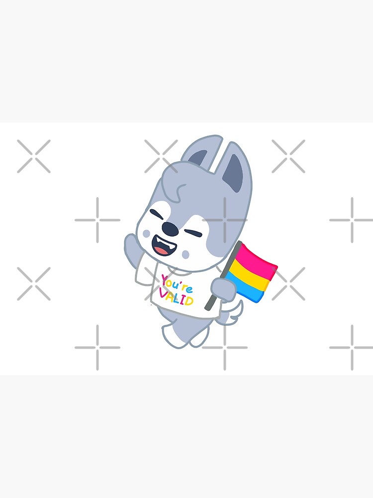 Lámina fotográfica «STRAY KIDS (SKZOO) Orgullo de Wolf Chan Eres válido ...