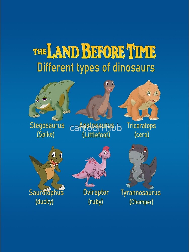 The Land Before Time Premium Matte Vertical Poster