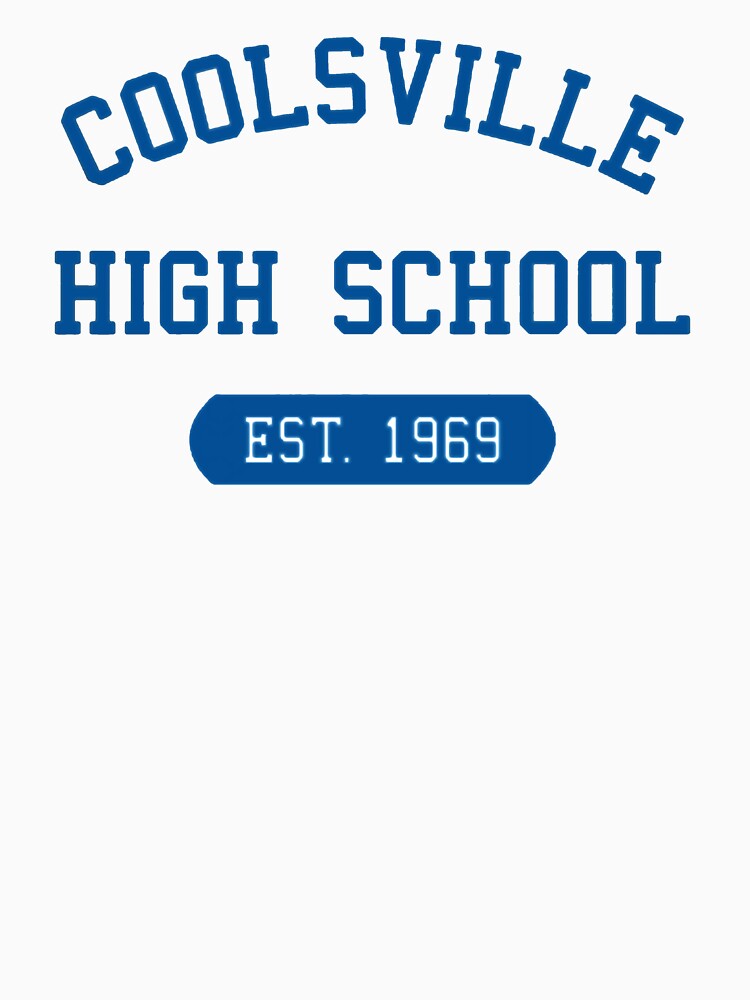 "Coolsville High Vintage Style" T-shirt for Sale by alliecat1126 ...