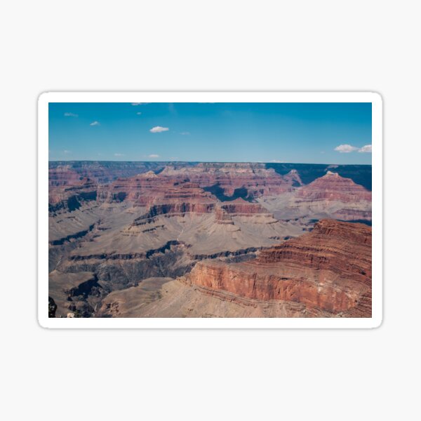 "Blue Grand Canyon sky" Sticker for Sale by OcularDaydreams | Redbubble