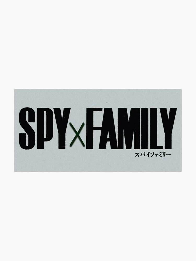 "spy x family logo" Magnet for Sale by bigguzzito | Redbubble